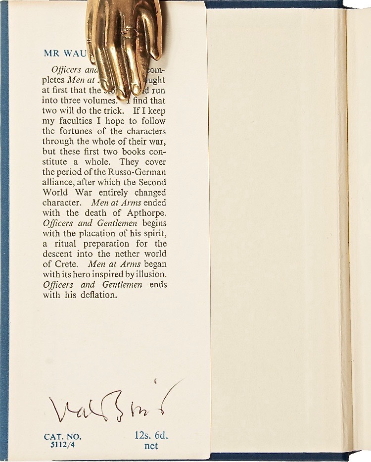 Sword of Honour Trilogy, comprising: Men at Arms; with Officers and ...